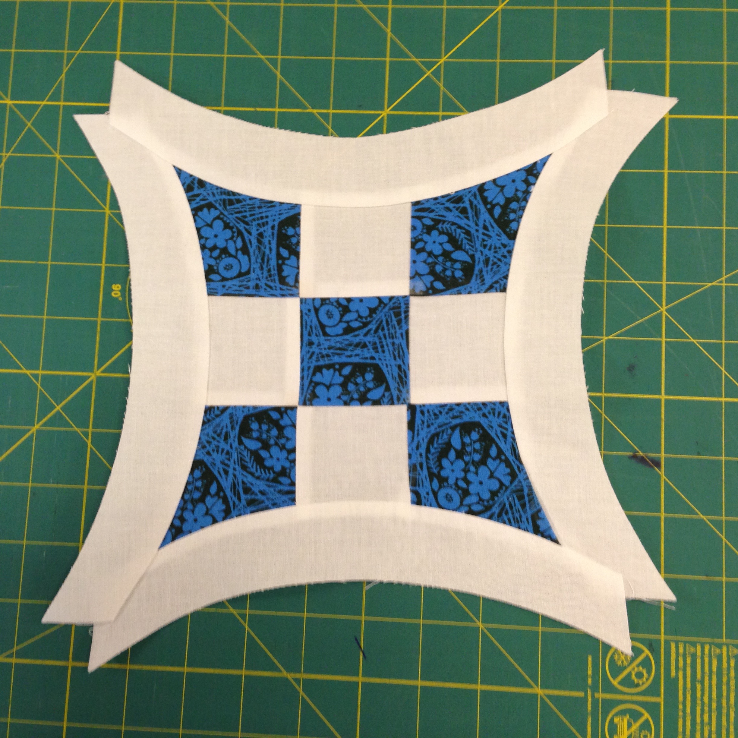 Block 5 – Nine Patch – Parametric Diamond – Dueling Threads